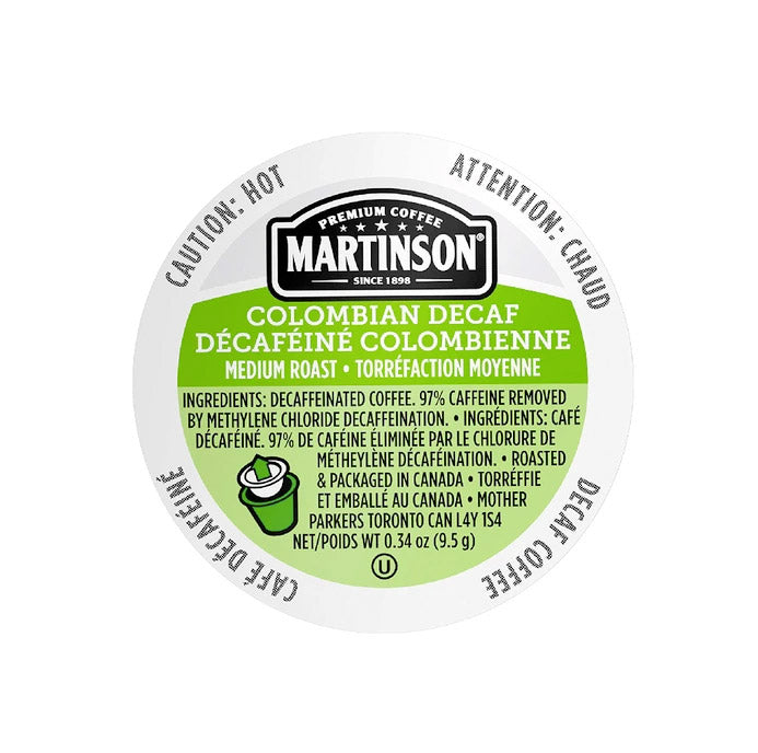 Martinson DECAF Colombian 24ct – Markcol Distribution Limited